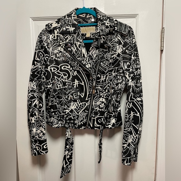 MICHAEL Michael Kors | Jackets & Coats | Michael Michael Kors Graffiti ...